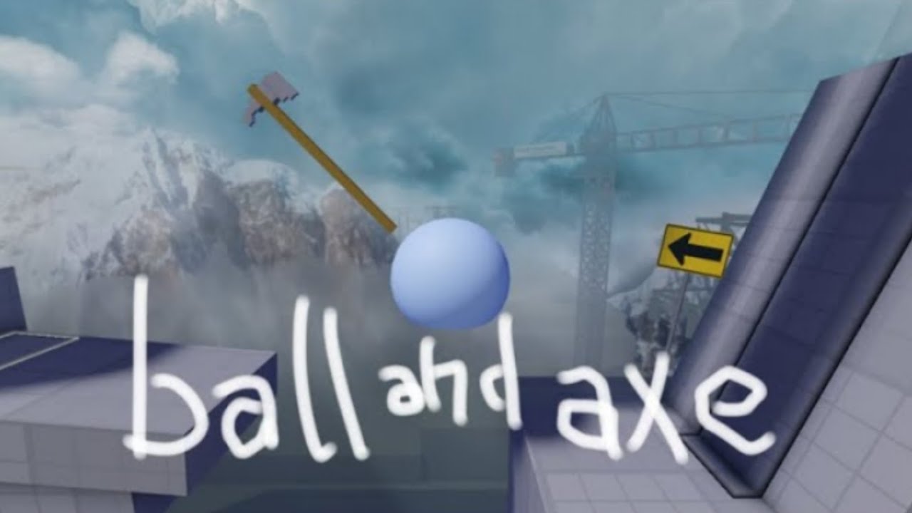 ball and axe #1 #roblox - YouTube