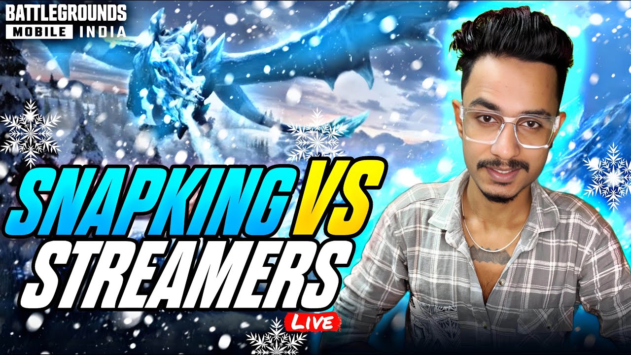 😎STREAM SNIPERS OR WHAT😎 BGMI LIVE | WITH SNAP KING GAMING #bgmilive # ...