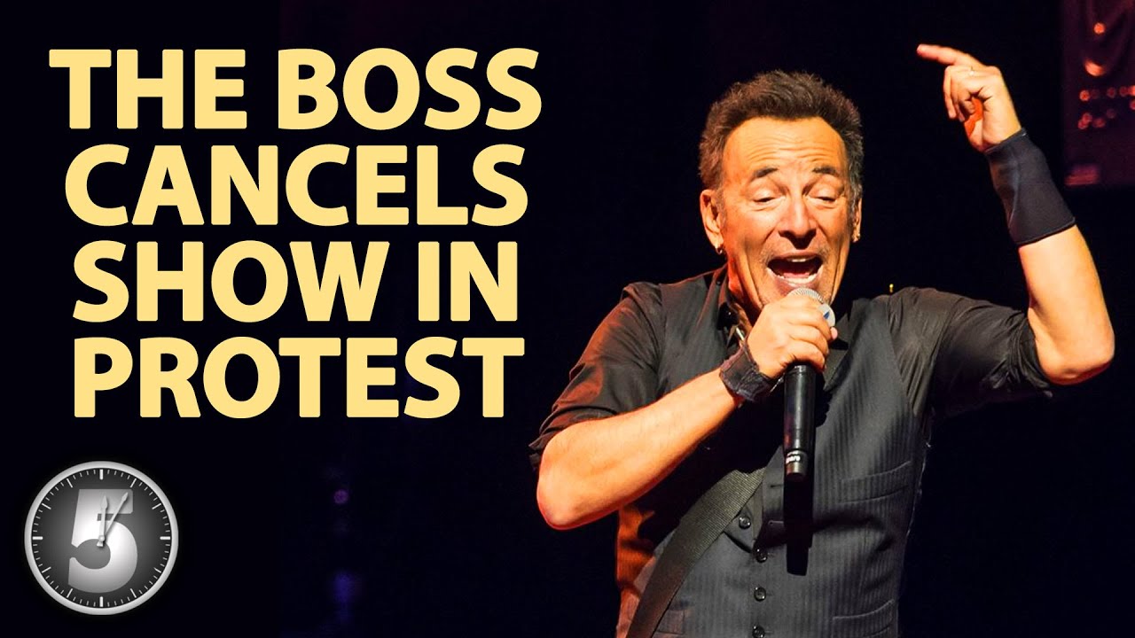 Bruce Springsteen Cancels Concert To Protest Anti-LGBT "Bathroom" Law ...