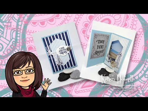 Stampin' Up! Shadow box card - YouTube