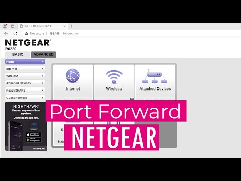 How to Port Forwarding on NETGEAR router - YouTube