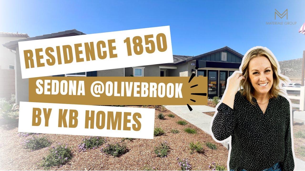 Residence 1850 by KB Homes I 1,850 SF I Model Home Tour I Sedona ...