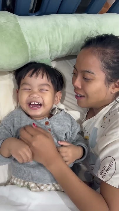 น้องแกล้งแม่คืนบ้าง #บรรยากาศ #baby #beachmusic #beachvibesmusic #funny #cute #cutebaby #duet # ...