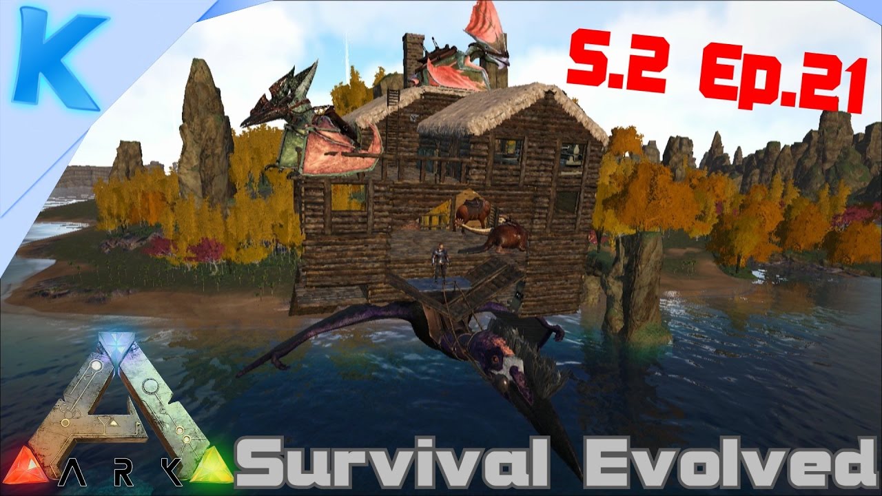 NL-Ark: Survival Evolved -S.2 Ep.21- EPIC QUETZ BASE!! NIEUWE BASIS ...