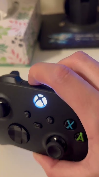 How To Connect A Wireless XBox Controller To Your XBox Console - YouTube