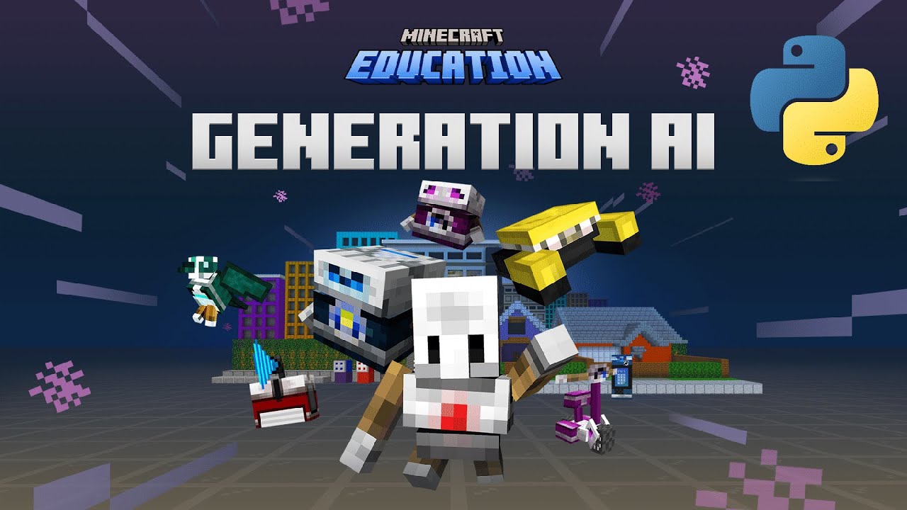Minecraft Education 7# - Hour of Code 2023: Generation AI (Python ...