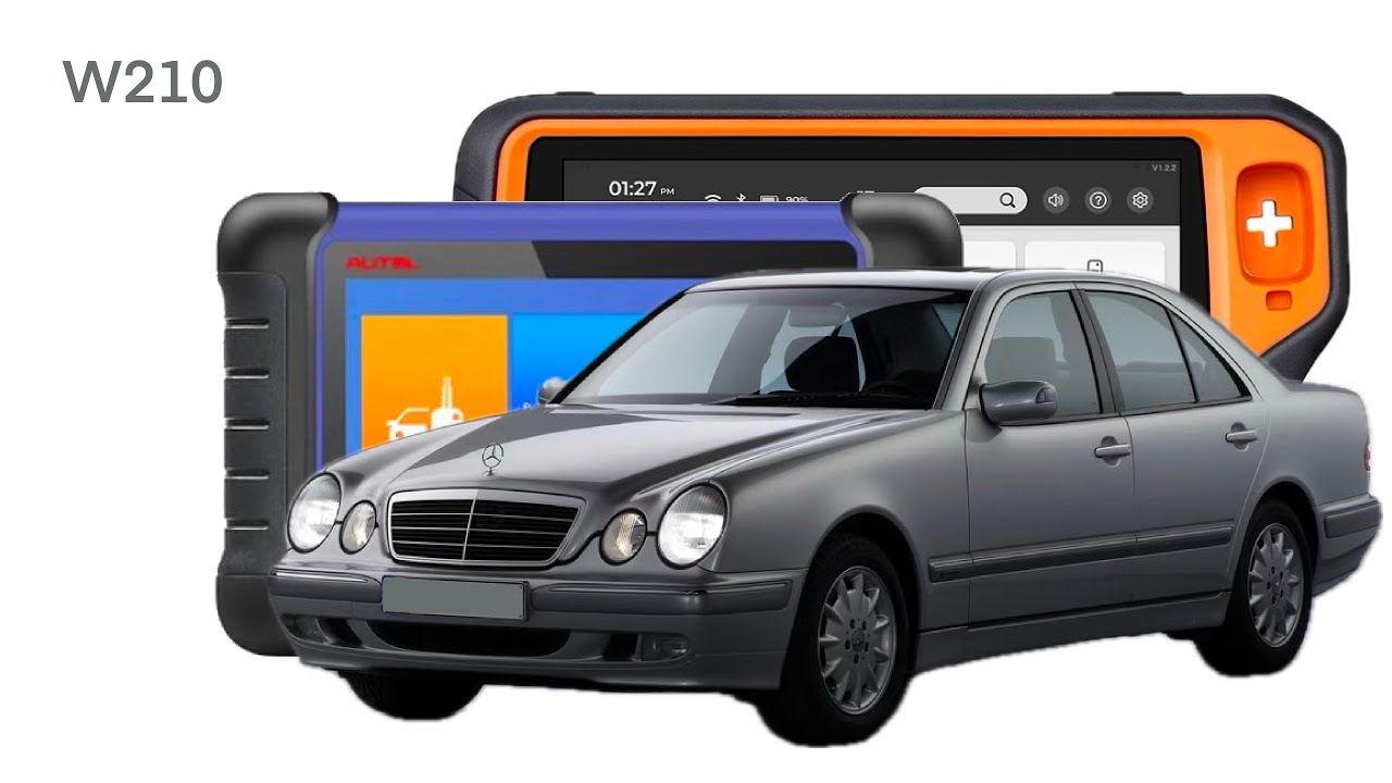 Mercedes W210 / Add key / All keys lost / Autel IM508 / Xhorse Key Tool ...