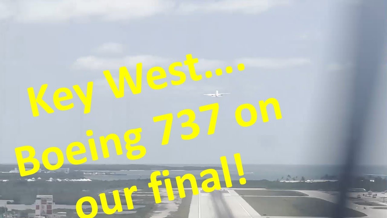 IFR to Key West. Are they going to take off? AA Boeing 737 on RW09 at ...