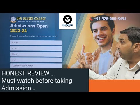 DPG DEGREE COLLEGE HONEST REVIEW! BEST MDU AFFILIATED COLLEGES IN ...