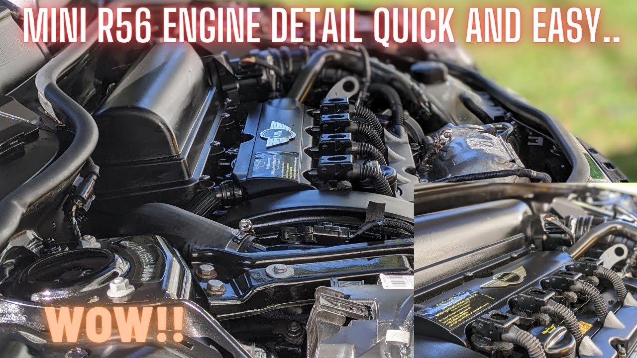 QUICK AND DIRTY R56 MINI ENGINE CLEAN WITH GREAT RESULTS! - YouTube