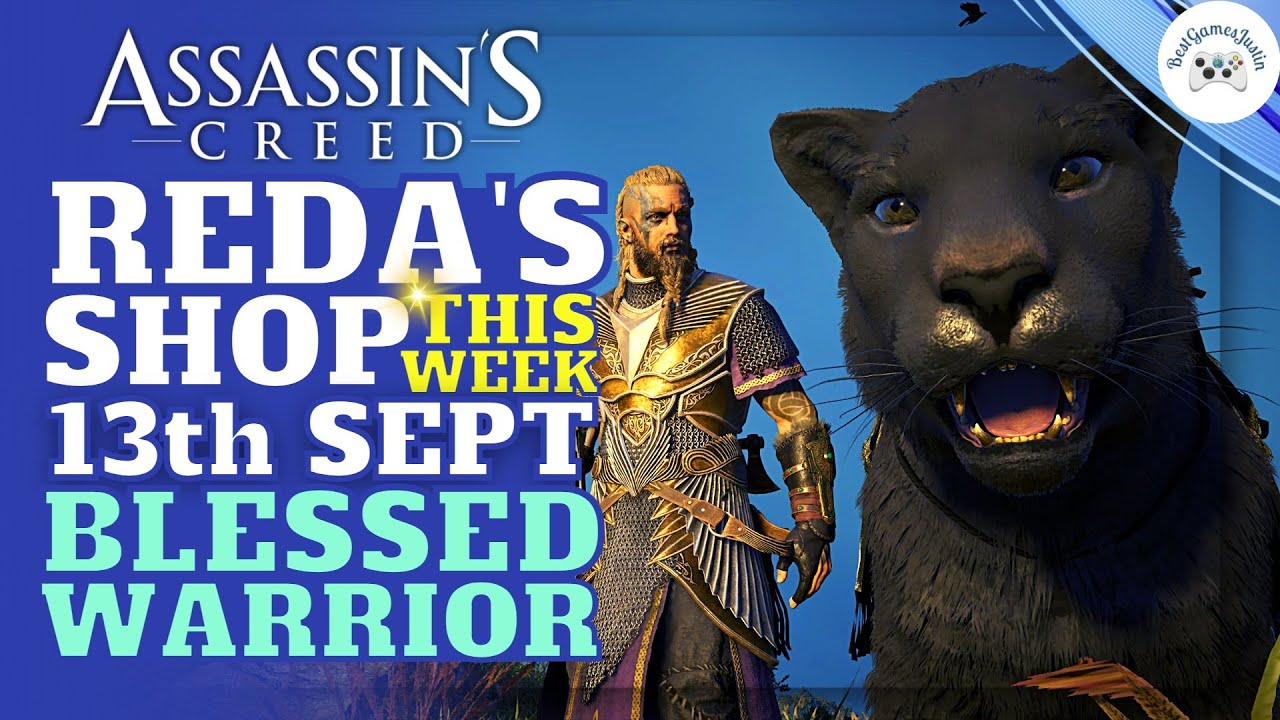 Assassin's Creed Valhalla Reda's Shop 13th -20th September. NEW Blessed ...