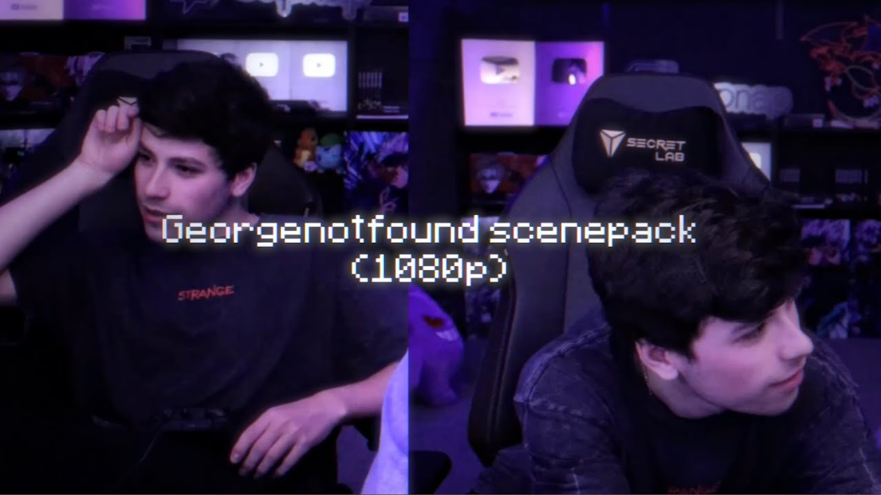 georgenotfound scenepack (1080p) 🧇 || from sapnaps fifa stream - YouTube