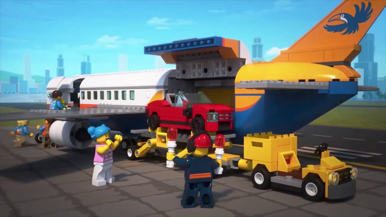 Lego City Avion De Pasageri 6 Ani+ 669 Piese 60262 SSV AUTO - YouTube