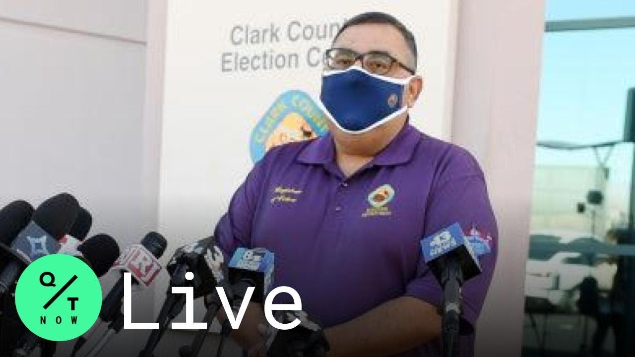 LIVE: Nevada’s Clark County Registrar of Voters Joe Gloria Gives Update ...