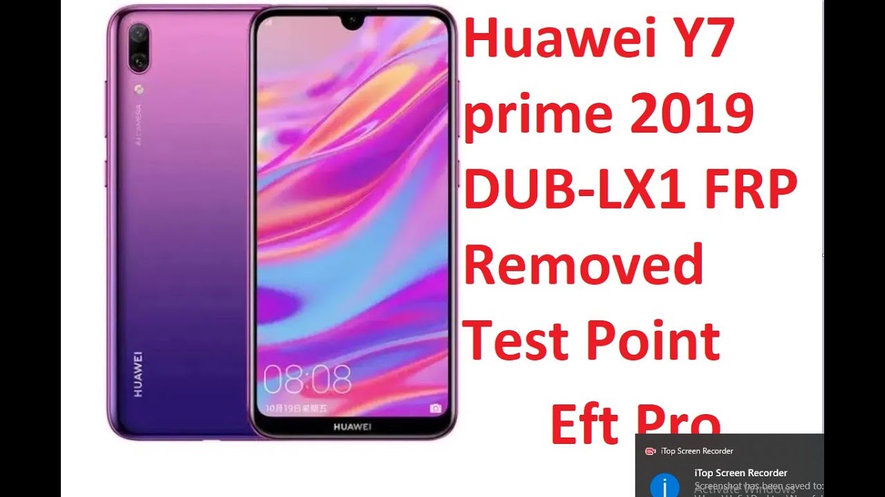 Huawei Y7 prime 2019 DUB LX1 FRP Removed Test Point With Eft Pro - YouTube