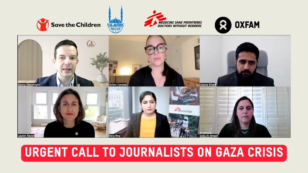 OXFAM, Save the Children, MSF & Islamic Relief: Urgent Call to ...