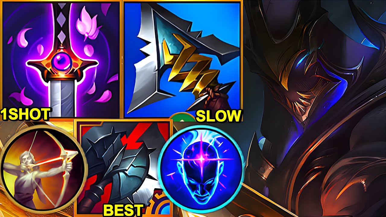 Wild Rift China Zed Jungle - 25KILL ONE SHOT & ONE COMBO ZED Build ...