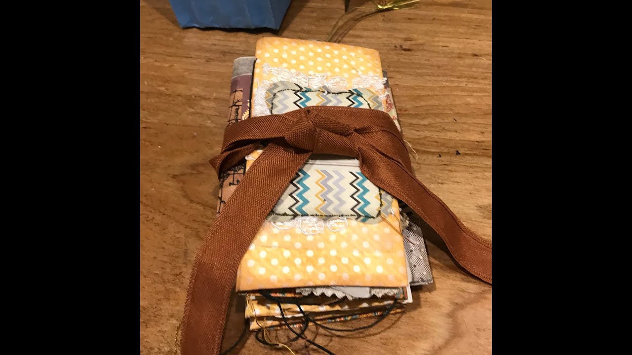 Fold Out Journal from Single Sheet of Paper - YouTube
