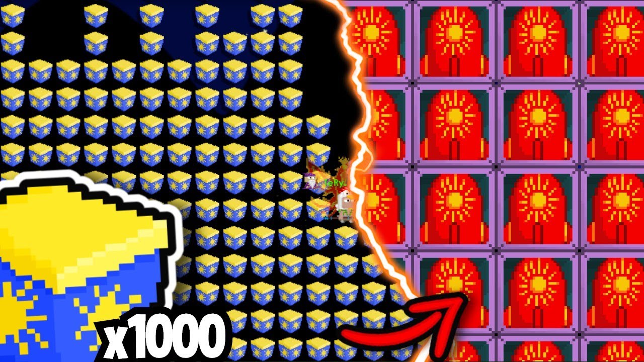 OPENING 1000 SUMMER SURPRISES IN GROWTOPIA! - YouTube