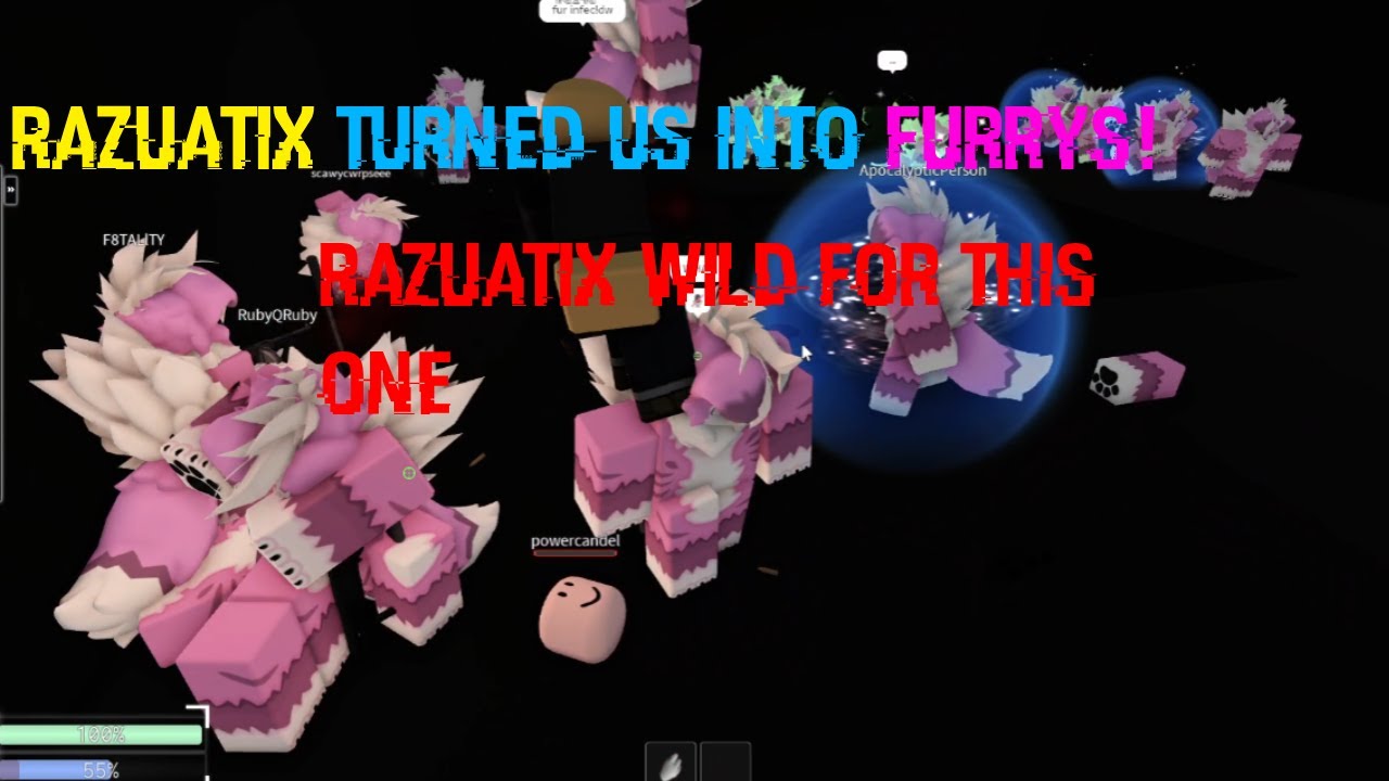 RAZUATIX TURNED THE SERVER INTO FURRYS! (CRIMINALITY ROBLOX) - YouTube