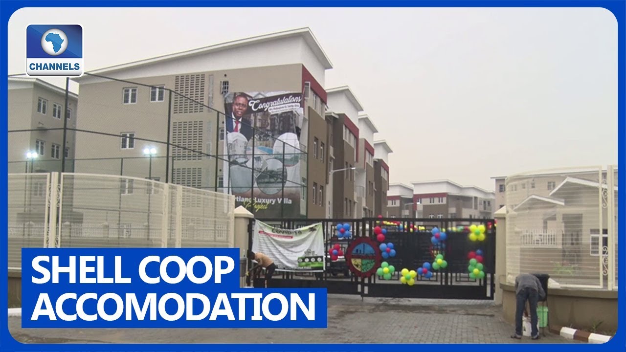 SHELL Cooperative Commissions 120 4-Bed Units In Lekki - YouTube