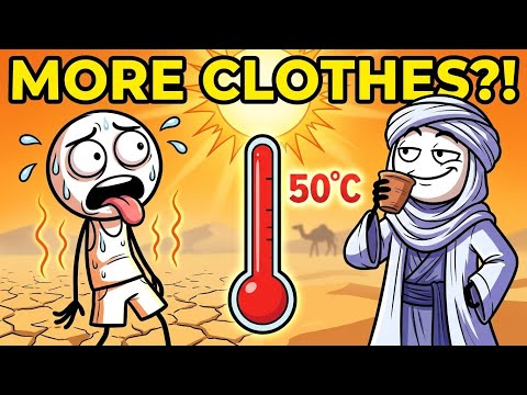 Why Desert People Wear More Clothes in Extreme Heat?
