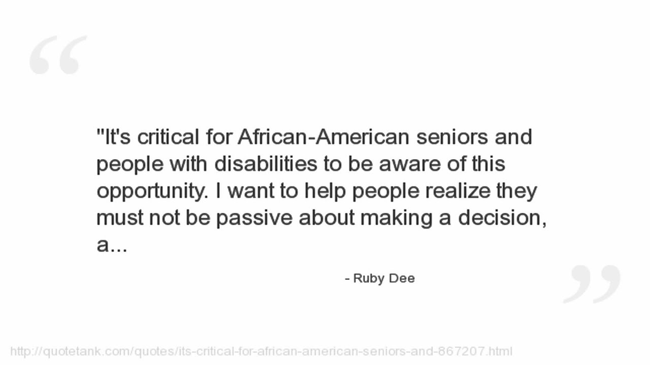 Ruby Dee Movie Quotes