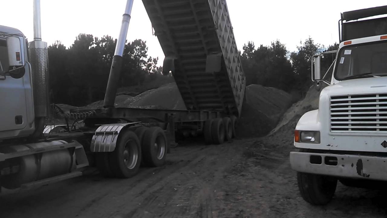 Dumping a load of chicken crap - YouTube