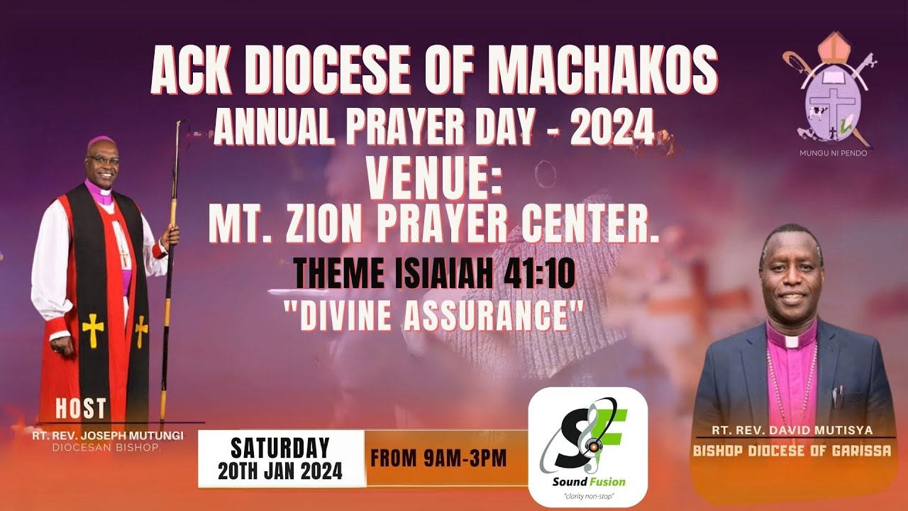 ACK DIOCESE OF MACHAKOS ANNUAL PRAYER DAY - 2024 - YouTube