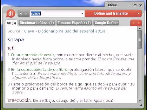 Definición de solapa - YouTube