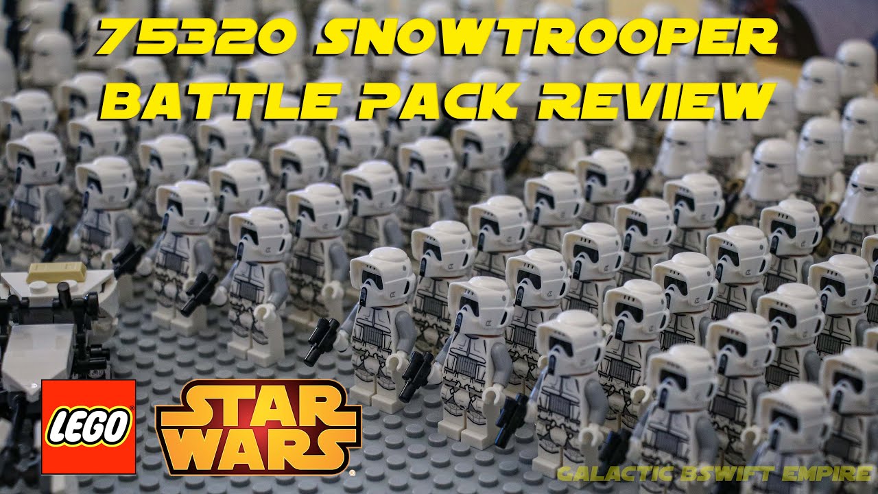 75320 SnowTrooper Battle Pack Review - Lego Star Wars - 50 boxes Army ...