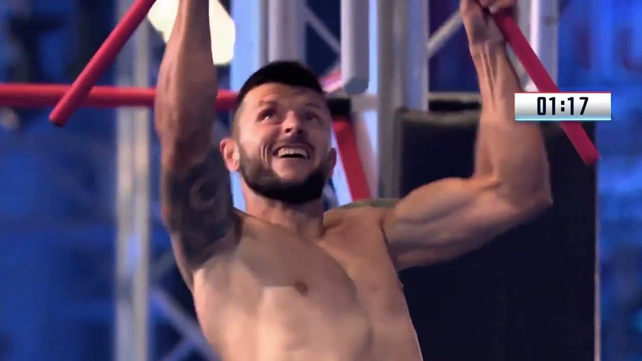 NINJA WARRIOR 6 - David Jarosz walczy do końca o finał - YouTube