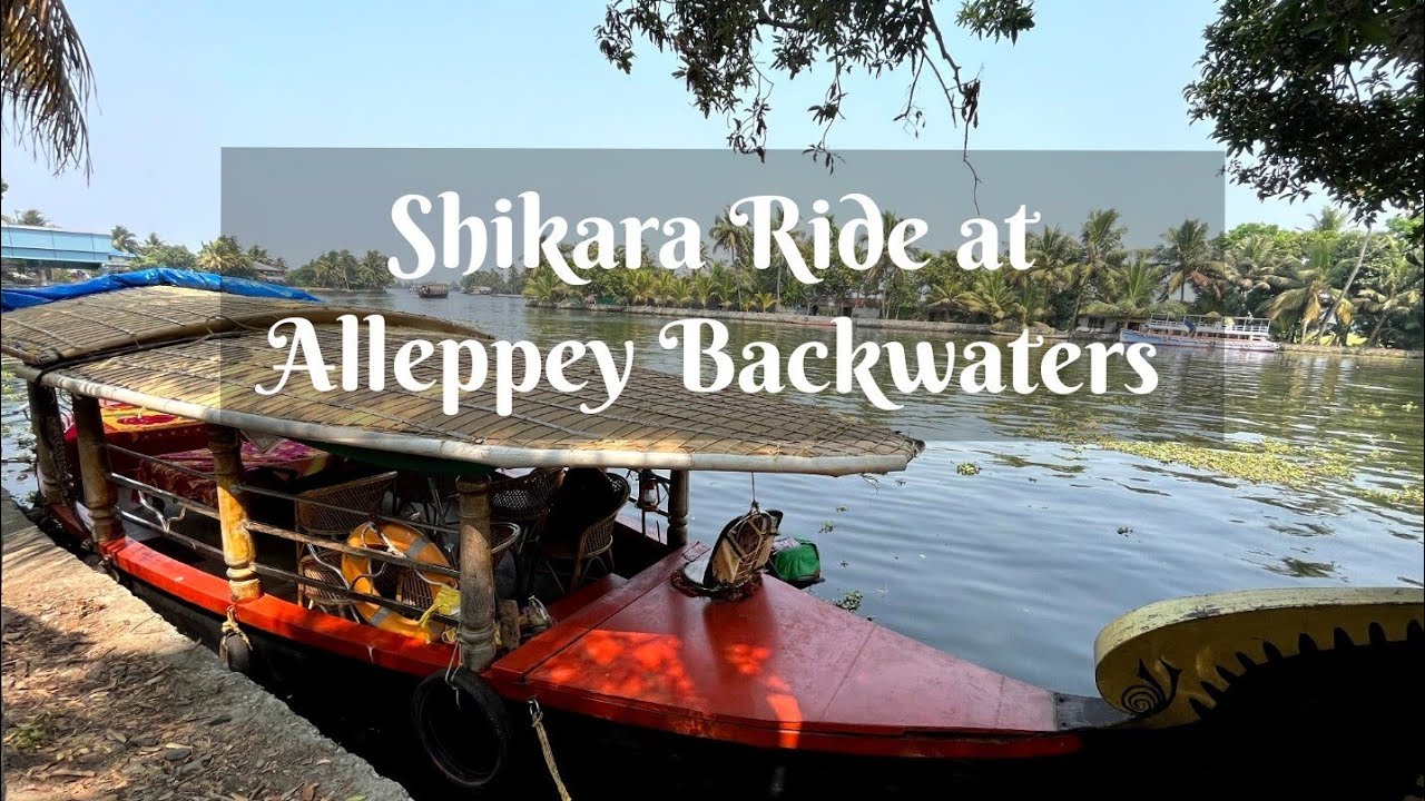 Shikara Ride at Alleppey Backwaters, Kerala - YouTube