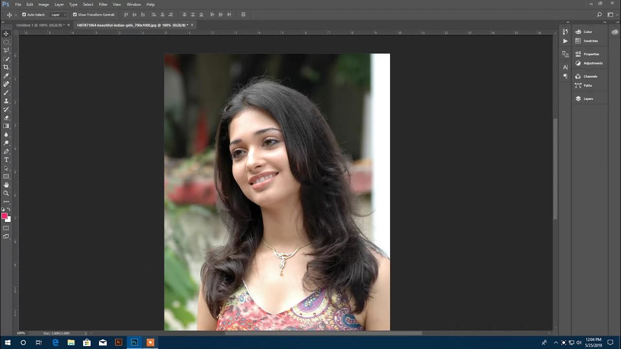 how to convert RBG to CMYK/ CMYK to RGB in Photoshop - YouTube