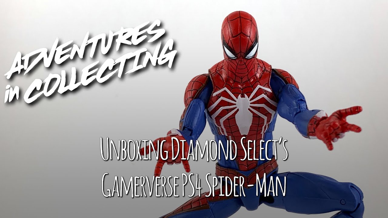 Unboxing the Diamond Select Gamerverse PS4 Spider-Man - YouTube