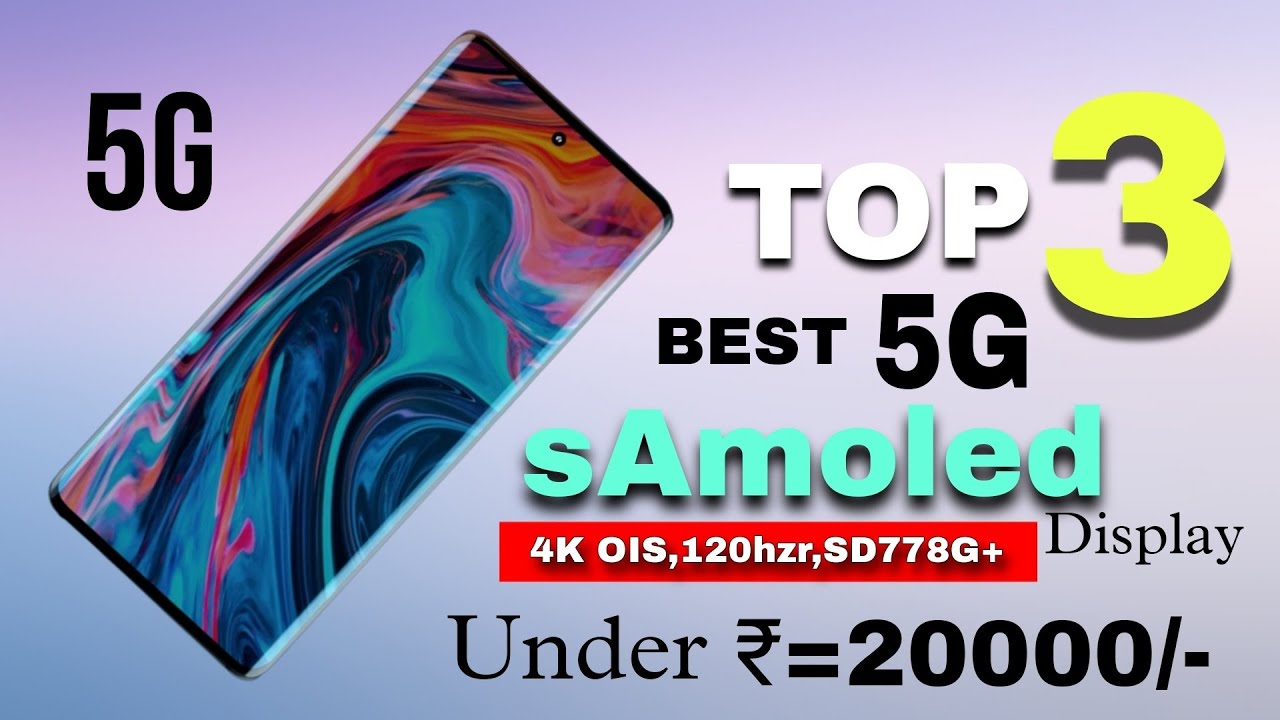 12GB+256GB👌Top 3 Best 5G Super Amoled Display Smartphone Under ₹20000 ...