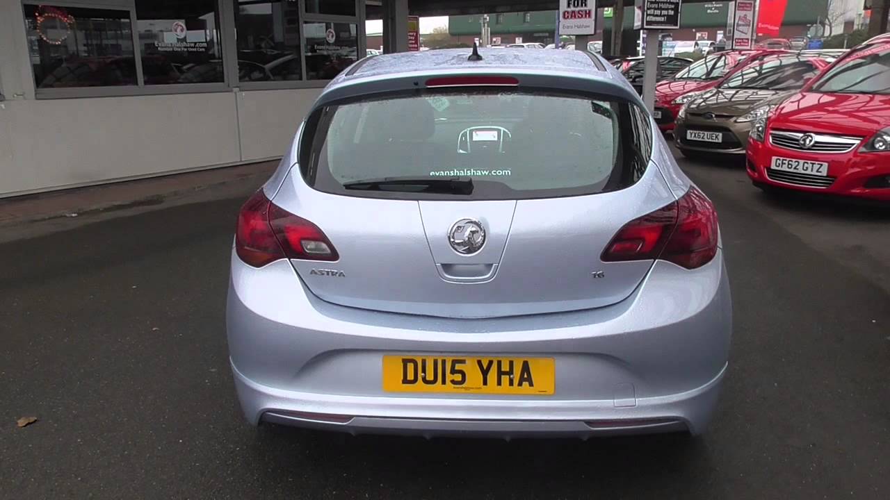 Vauxhall ASTRA 1.6i 16V Tech Line GT 5dr U22682 - YouTube
