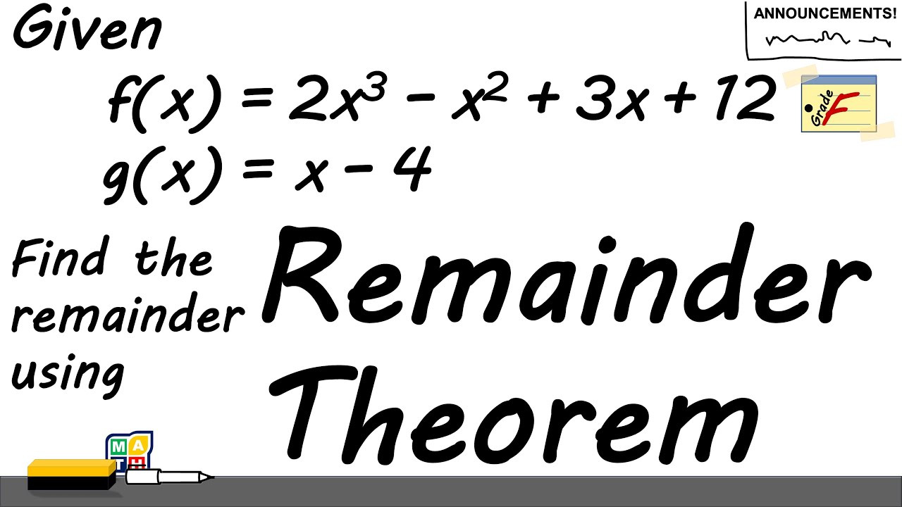 Remainder Theorem 1 GradeF Functions Discussion 32 YouTube remainder-theorem-1-gradef-functions-discussion-32-youtube