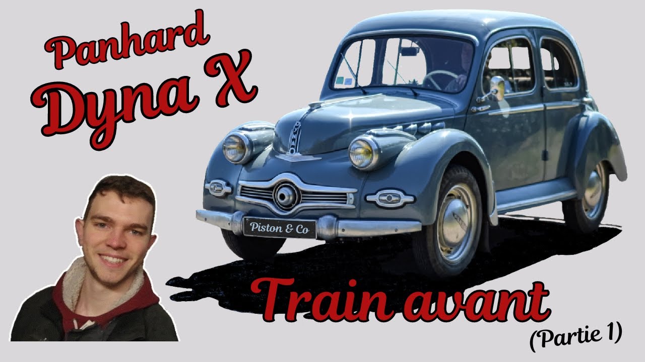 Panhard Dyna X 86 1950 -- Episode 2 -- Train Avant (partie 1) - YouTube