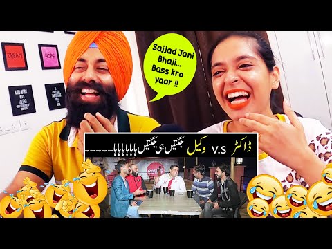 Indian Reaction on Sajjad Jani Doctor vs Wakeel | sajjad jani official | PunjabiReel TV