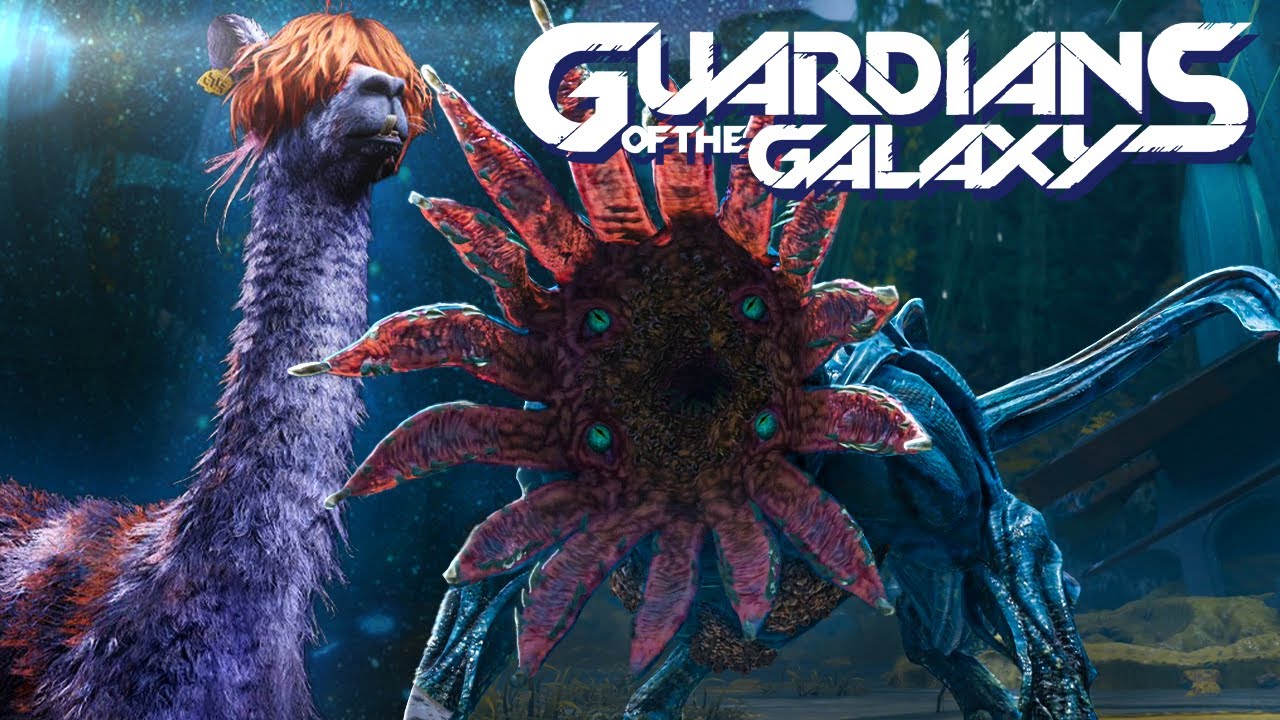 [ 2 ] SPACE LLAMA & ALIEN DOGGO • MARVEL'S GUARDIANS OF THE GALAXY ...