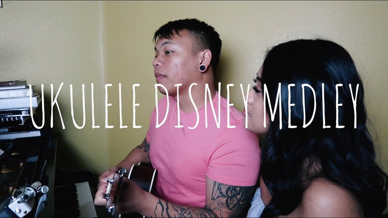 Ukulele Disney Medley ft. Alyssa Navarro | AJ Rafael - YouTube