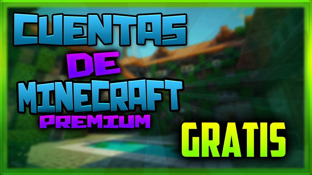 Cuentas De Minecraft Premium Gratuitas Funcionan 2015 - YouTube