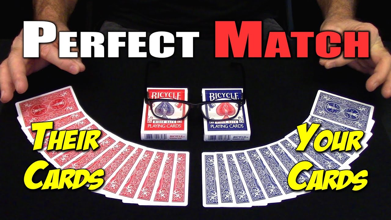 Your Cards MATCH Their Cards!! (Card Trick) ~ An In-Depth Tutorial ...