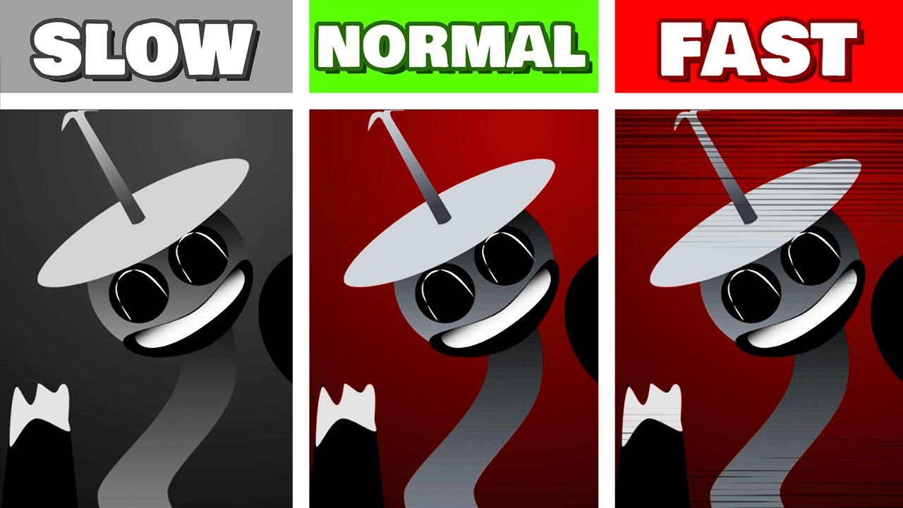 Sprunki SWAPPED Phase 3 Archive | Slow VS Normal VS Fast - YouTube