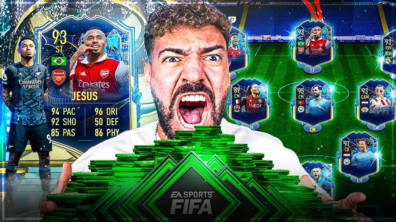 60.000 FIFA POINTS + SBC PACKS entscheiden MEIN TOTS FIFA 23 Team 🔥🔥 ...