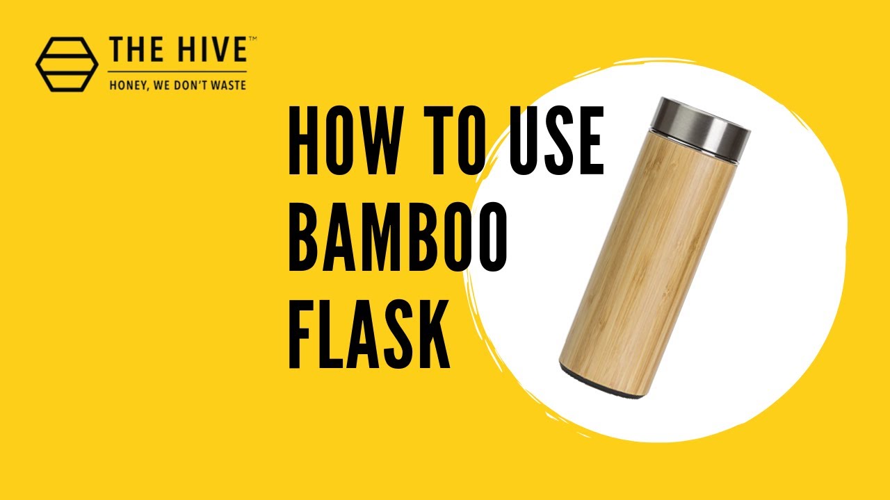 How To Use Our Bamboo Flask - YouTube