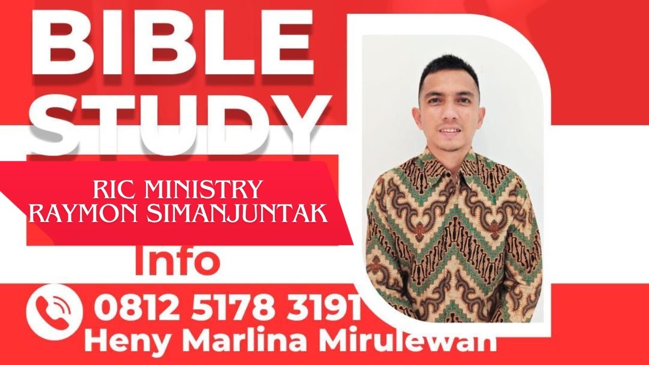 BIBLE STUDY RIC MINISTRY | PEKABARAN MALAIKAT KE-3 | RAYMOND ...