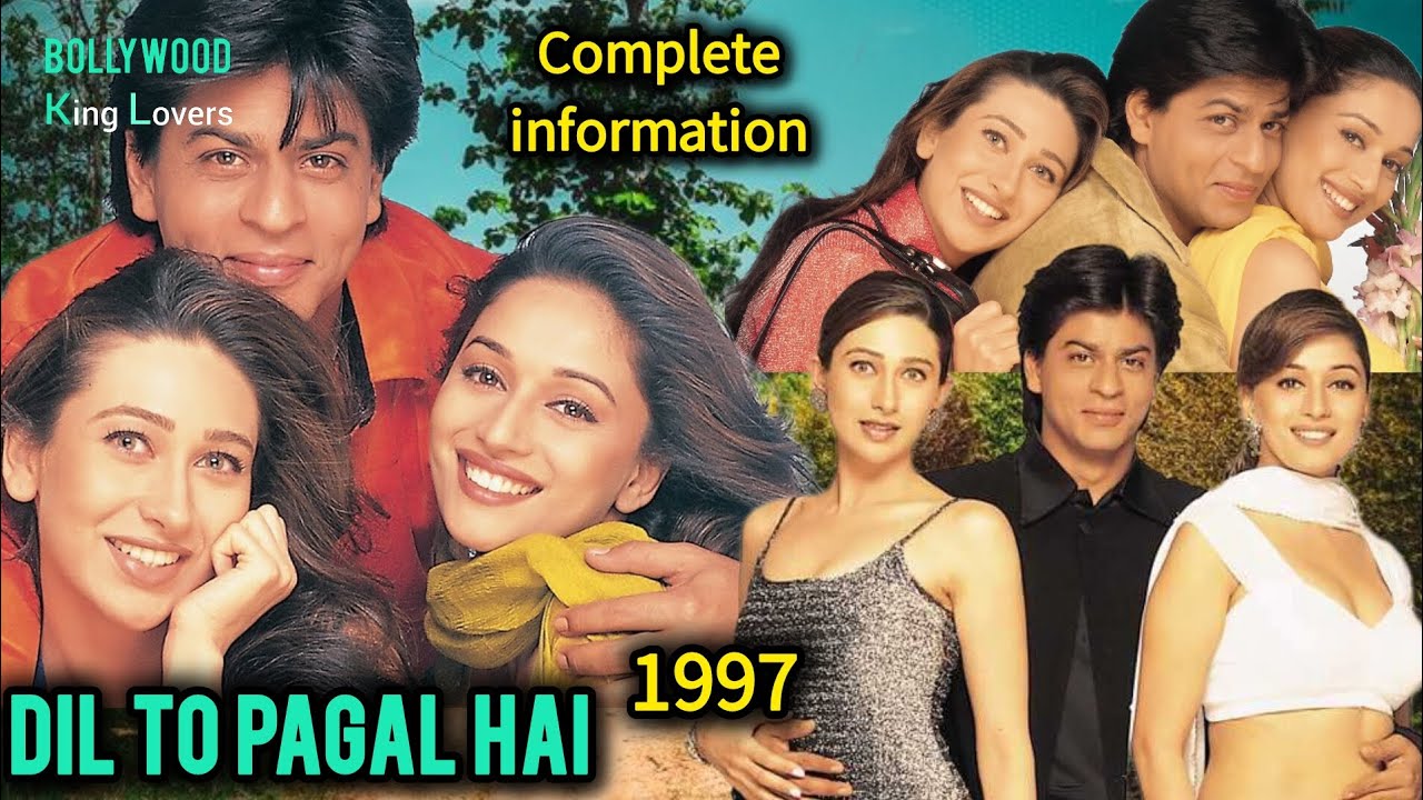 Dil To Pagal Hai 1997 Hindi Movie | Bollywood | Indian Film History ...