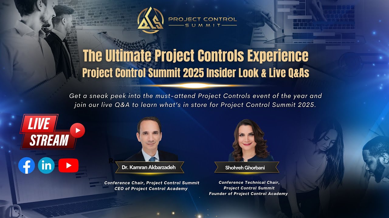 [ Live Stream] Project Control Summit 2025 Insider Look & Live Q&As ...
